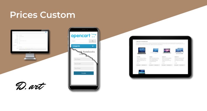 OpenCart - Prices Custom
