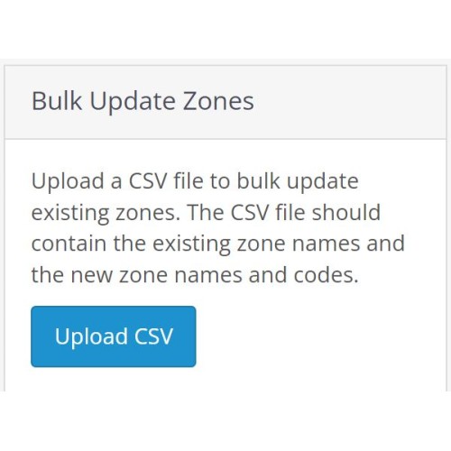 OpenCart - Zone Manager Pro