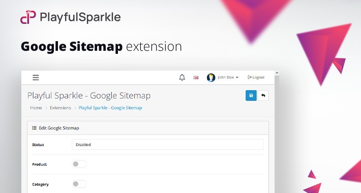OpenCart - Google Sitemap feed