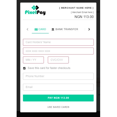 OpenCart - Pixelpay IPG