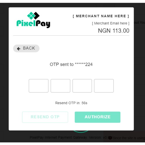 OpenCart - Pixelpay IPG