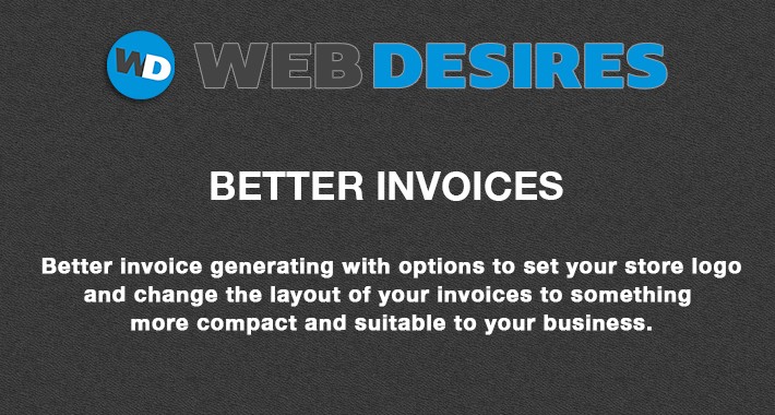 OpenCart - Better Invoices