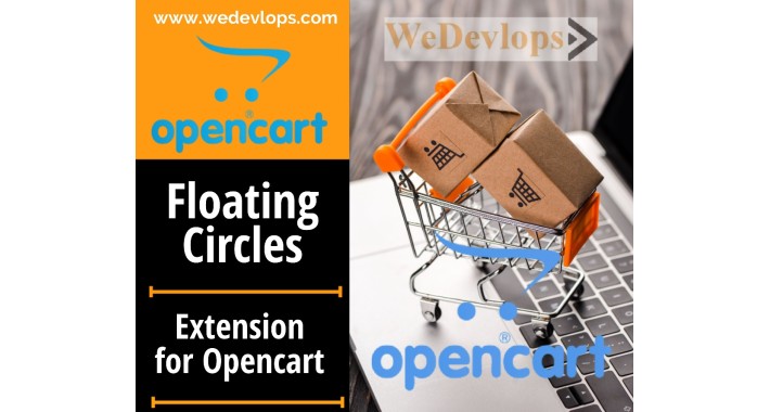 OpenCart - Floating Circles