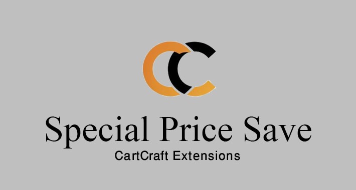 OpenCart - Special Price Save