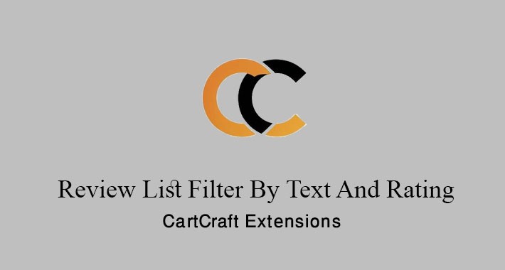 OpenCart - Review List Filter By Text And Rating