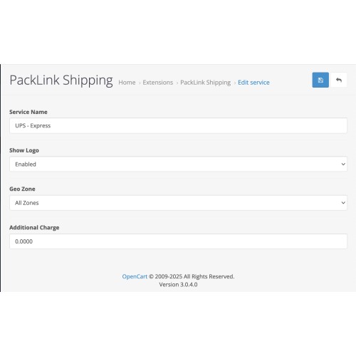 OpenCart - Packlink Pro Shipping Integration