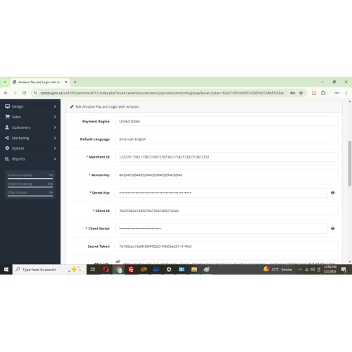 OpenCart - amazon pay for opencart 4.x