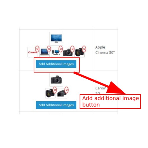 OpenCart - Manage Additional Images on Product List Page