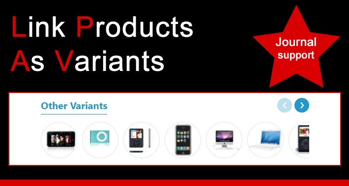 OpenCart - Link Products As Variants