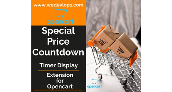 OpenCart - Special Price Timer Countdown
