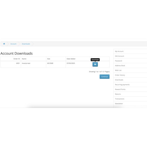 OpenCart - PDF & Image Watermark for Downloads