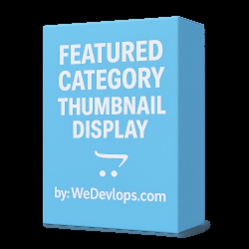 OpenCart - Featured Category Thumbnail Display