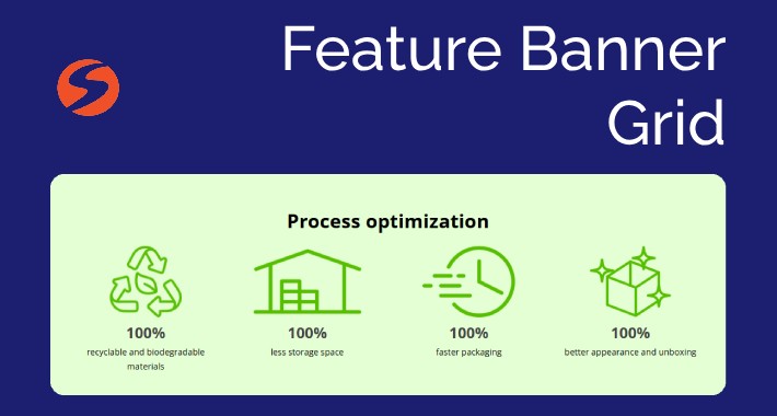OpenCart - Feature Banner Grid
