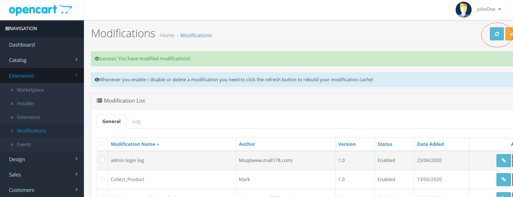 OpenCart - Home Page Notification Pro(you can set the notice content)