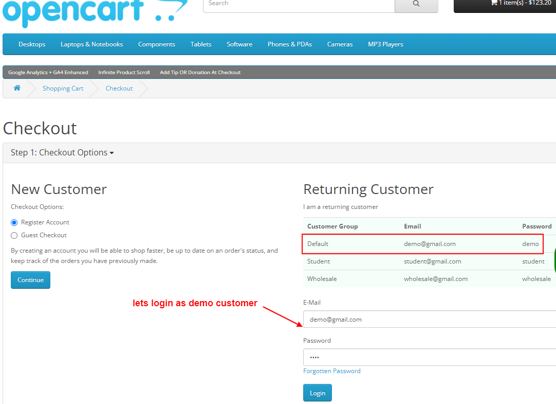 OpenCart - Add Tip OR Donation At Checkout