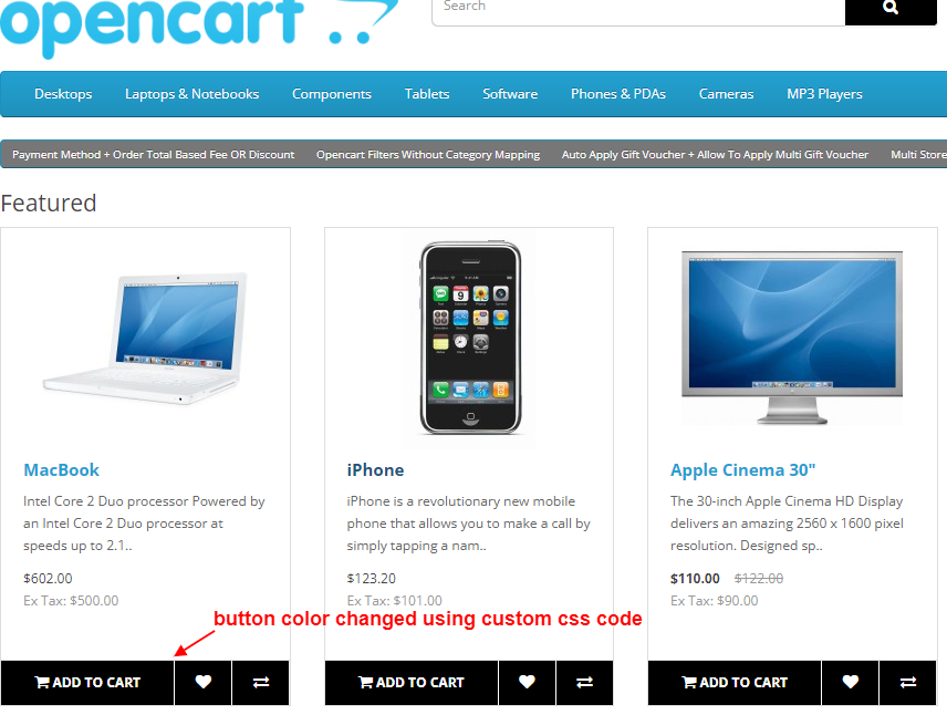 Opencart Multi Store Based Custom Css And Javascript