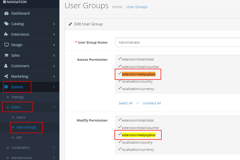OpenCart - Welcome Popup Box