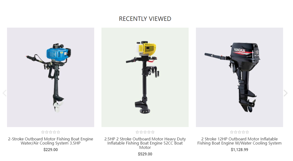 OpenCart - RecentlyViewedProduct