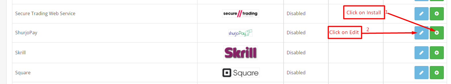 OpenCart - shurjoPay online payment gateway