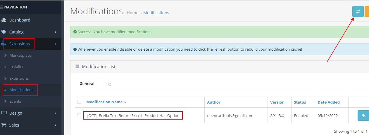 OpenCart - Prefix Text Before Price If Product Has Option