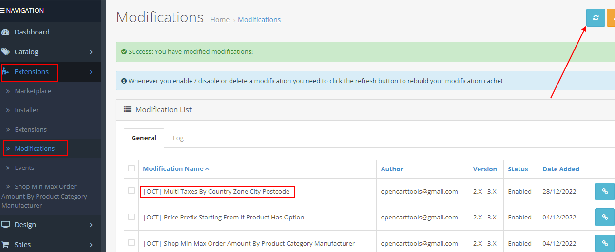 OpenCart - Multi Taxes By Country Zone City Postcode