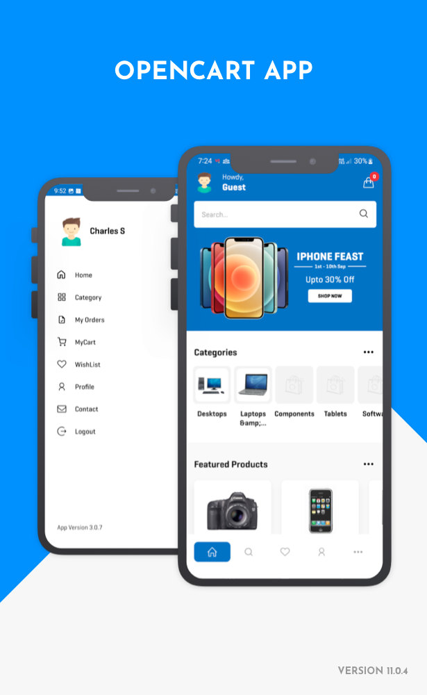 OpenCart - OpenCart Android & IOS App