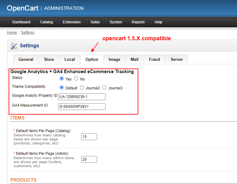 OpenCart - Google Analytics + GA4 Enhanced eCommerce Tracking