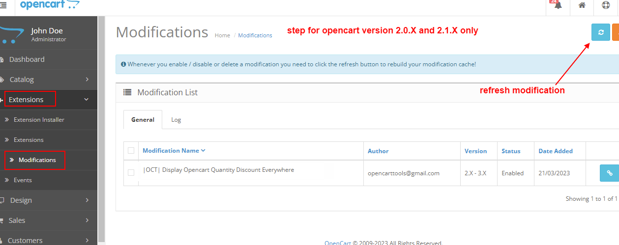OpenCart - Display Opencart Quantity Discount Everywhere