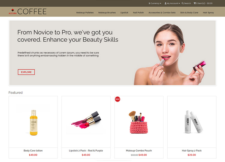 OpenCart - Accura Coffee Opencart 4 Multipurpose Theme