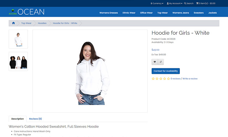 OpenCart - Accura Ocean Opencart 4 Multipurpose Theme