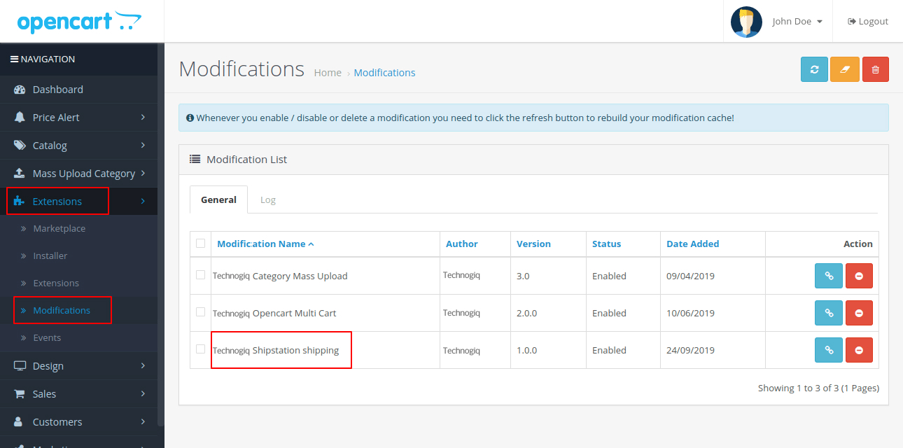 OpenCart - OpenCart Shipstation Shipping 4.0.2.2