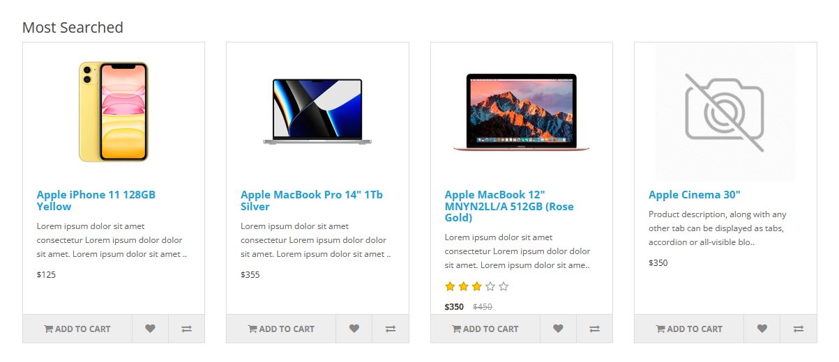 OpenCart - Product Most Searched Opencart Free