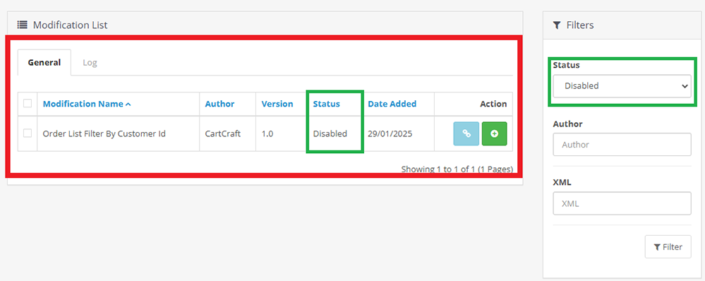 OpenCart - Smart Modifications Manager