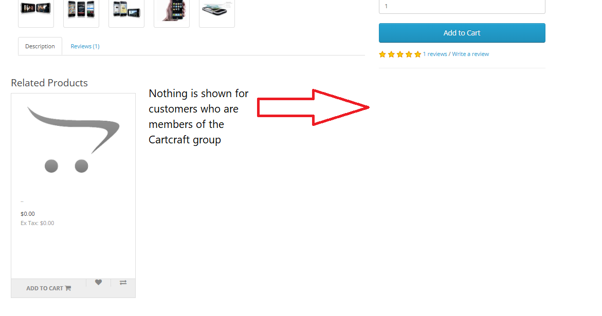 OpenCart - Customer Group Descriptions Special