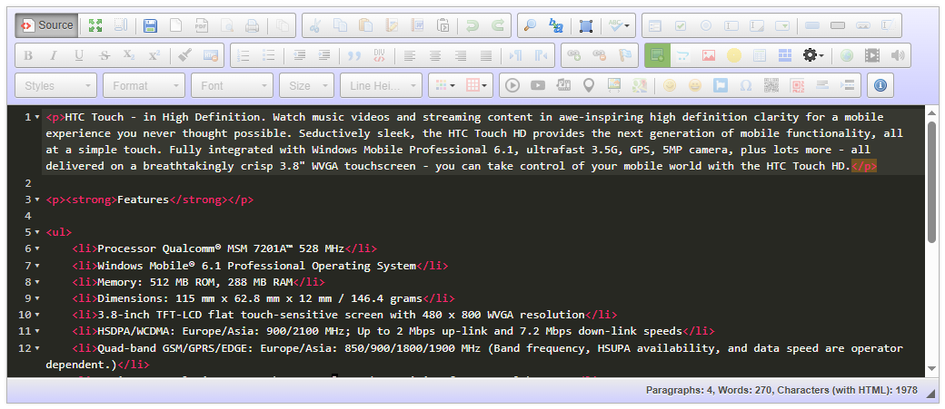 OpenCart - CkEditor Full Advanced & Extended v4.22.1d